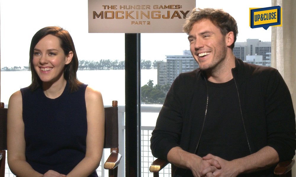 JOHANA and FINNICK from Mockingjay Part 2 in UP&CLOSE with Edgardo Ochoa